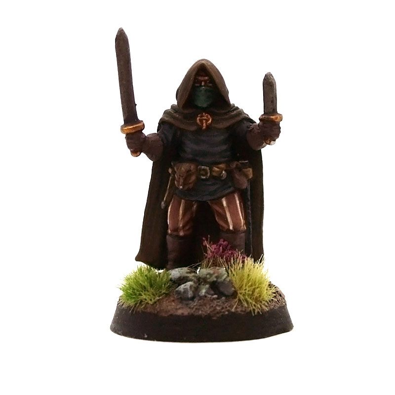 Male Assassin with Sword & Dagger - Yurch Oisa