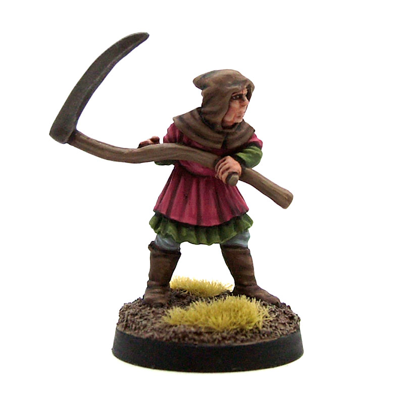 Male Farmer With Scythe - Jim Reaper